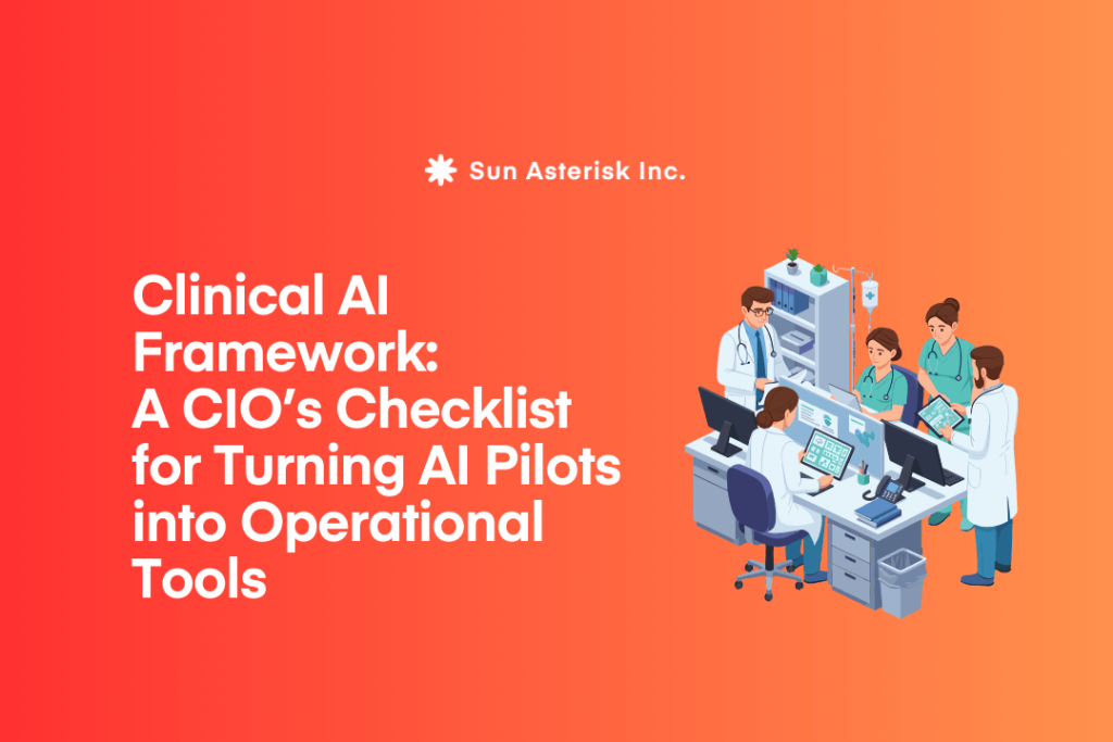 CIO's Clinical AI Framework Checklist for Turning AI Pilots into ...