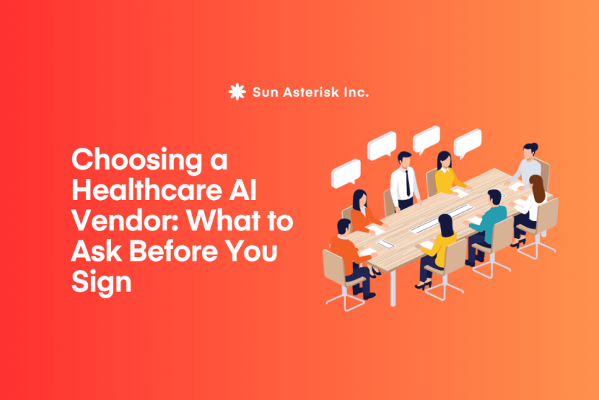 The Healthcare AI Vendor Checklist: 6 Things to Verify First